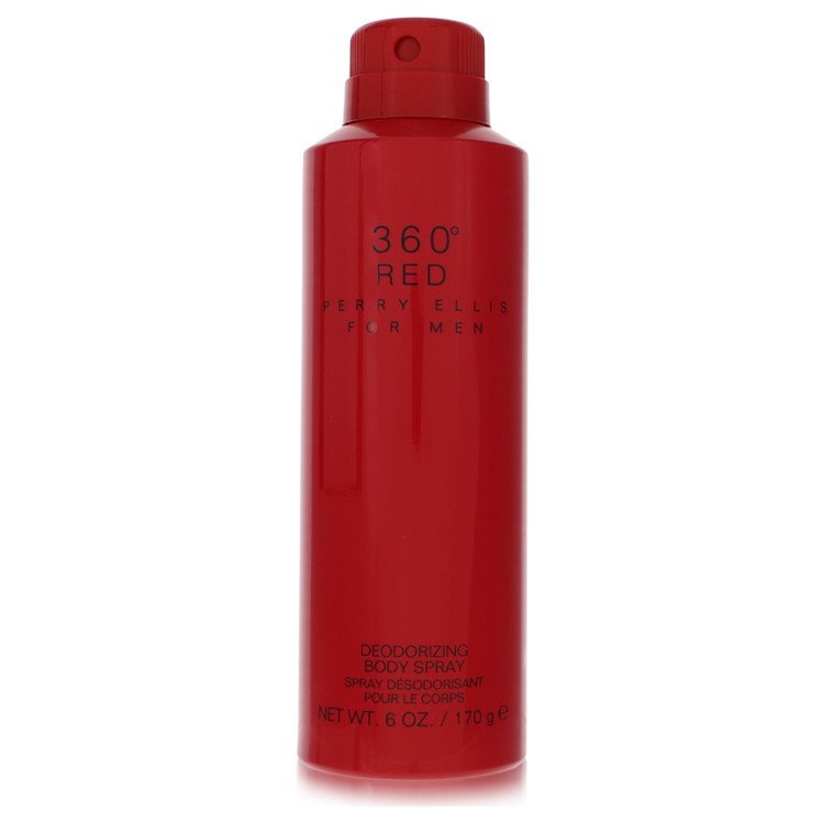 Déodorant spray PERRY ELLIS 360 RED 180 ml pour hommes